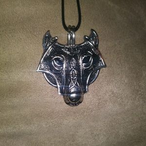 Accessories | Silver Fenrir Wolfs Head | Poshmark